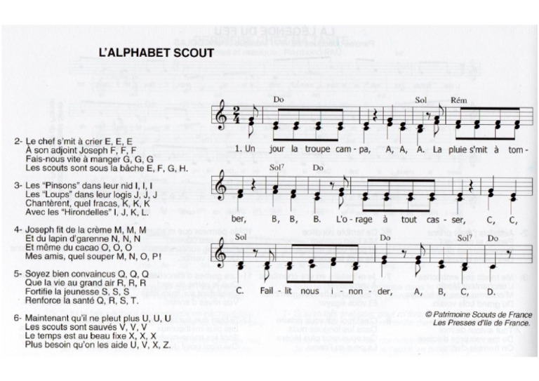 Alphabet Scout | PDF