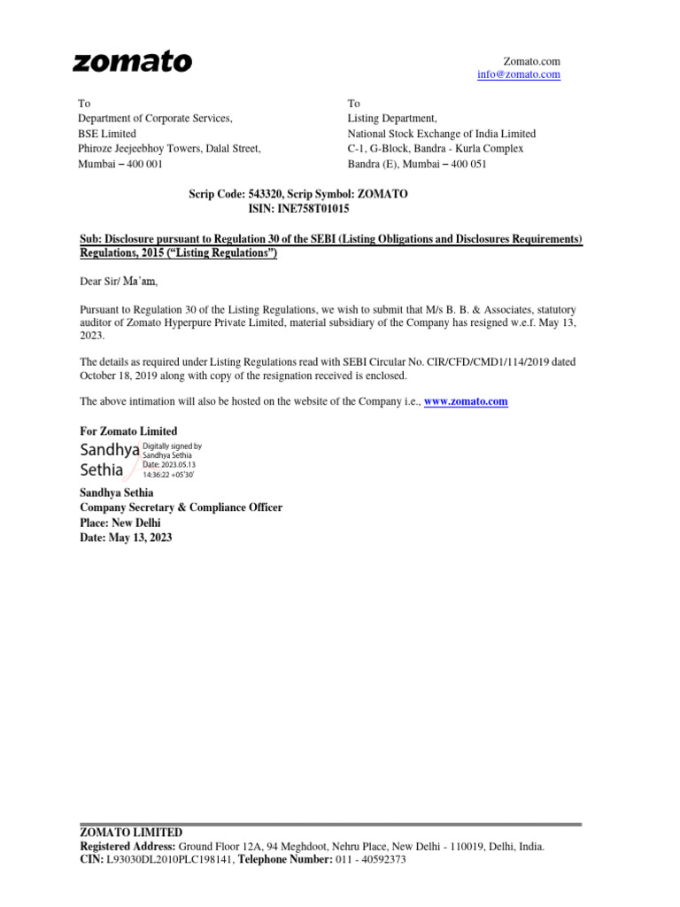 Digitally Signed by Sandhya Sethia Date: 2023.05.13 14:36:22 +05'30 ...