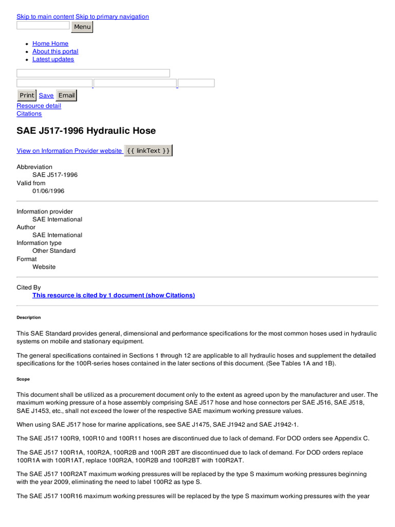 Sae j517 1996 11641 | PDF | Specification (Technical Standard) | Computing
