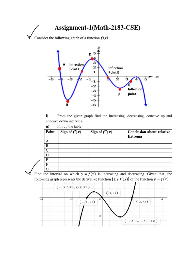 Linear Assignment 1 2183 Pdf Science And Mathematics