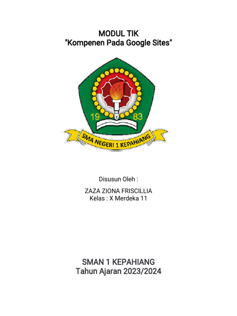 Modul Tik Zaza | PDF