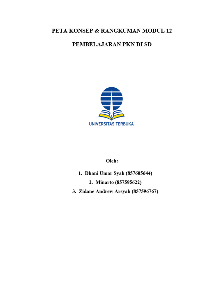 Modul 12 PKN | PDF | Karier & Perkembangan