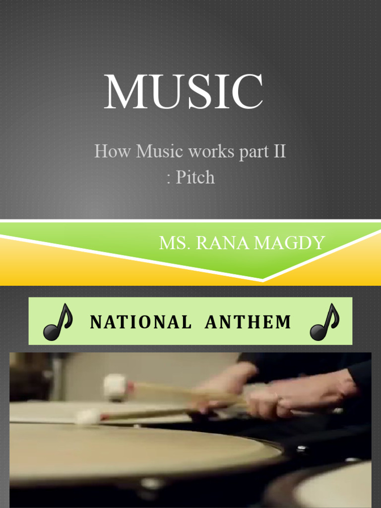 Understanding Pitch in Music Basics | PDF