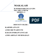 MAKALAH Sejarah Perkembangan IPS Di Indonesia | PDF