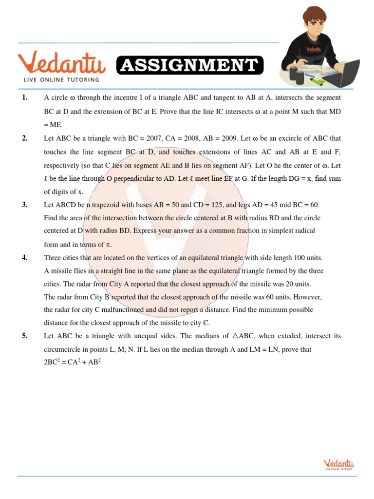 Geometry 5 Marker Pdf Triangle Circle