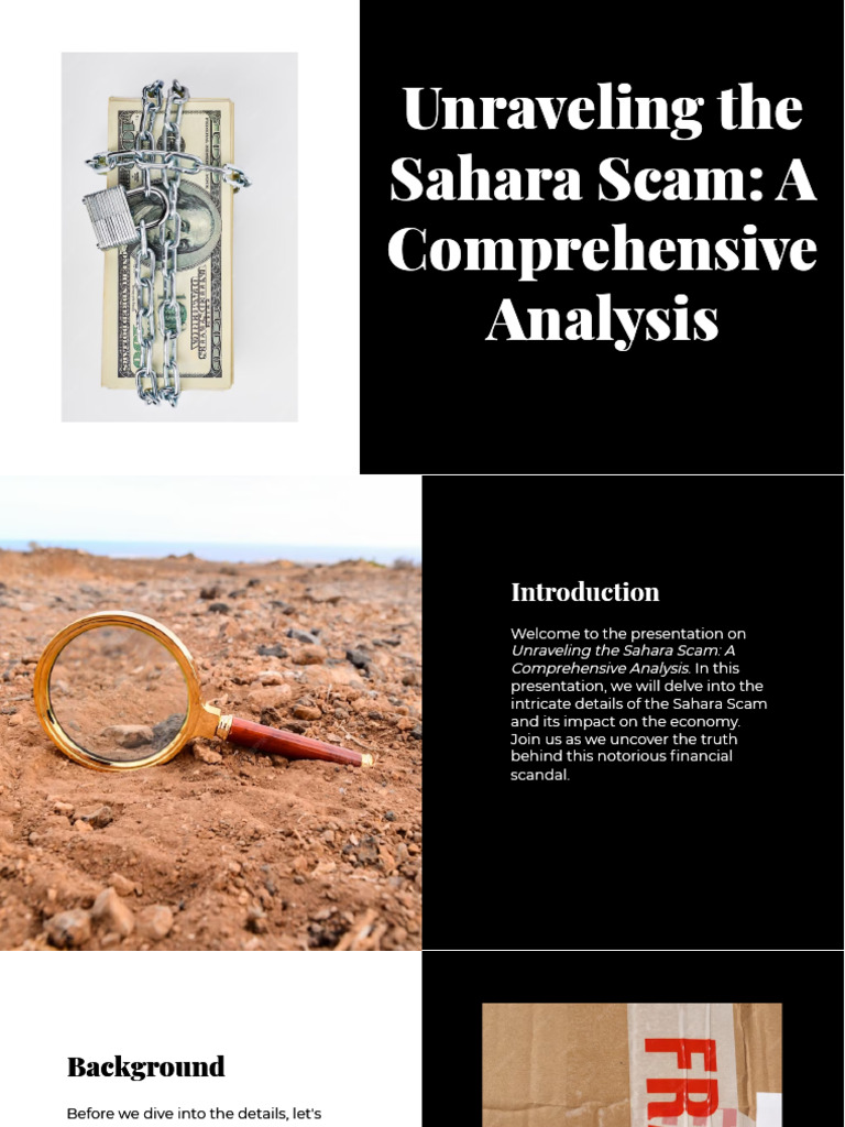 Wepik Unraveling The Sahara Scam A Comprehensive Analysis 20231101082849MYlZ | PDF | Money ...