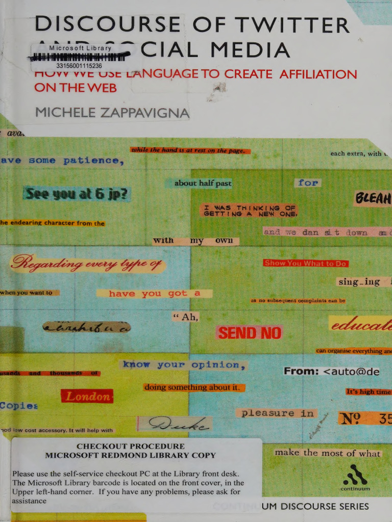 Discourse of Twitter and Social Media | PDF | Social Media | Popular ...