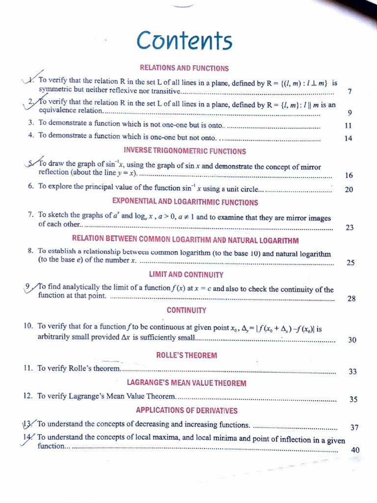 Maths Lab Manual | PDF