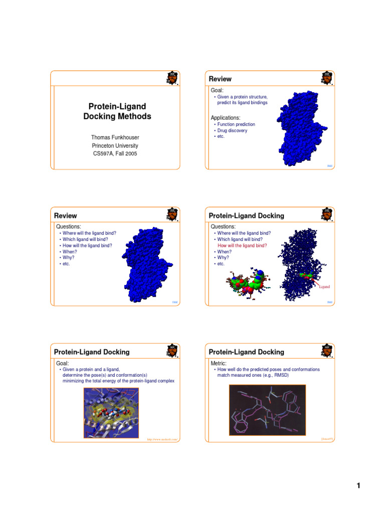 Docking 1 | PDF | Docking (Molecular) | Ligand (Biochemistry)