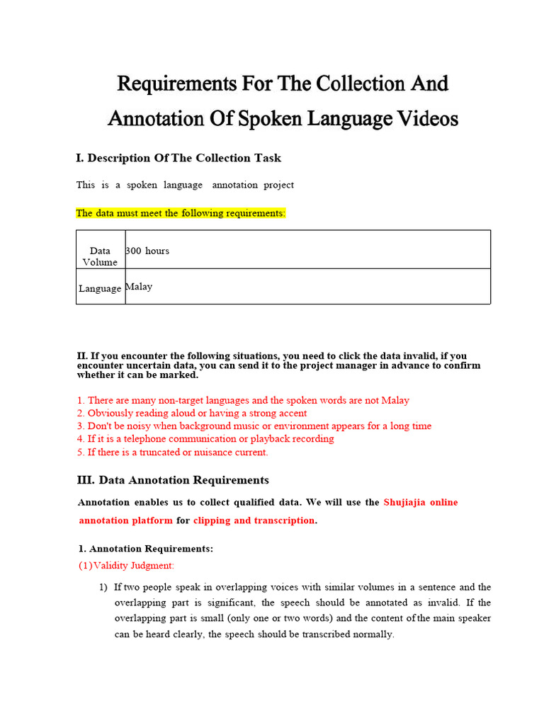 Malay Speech Annotation Guide | PDF | Punctuation | Word