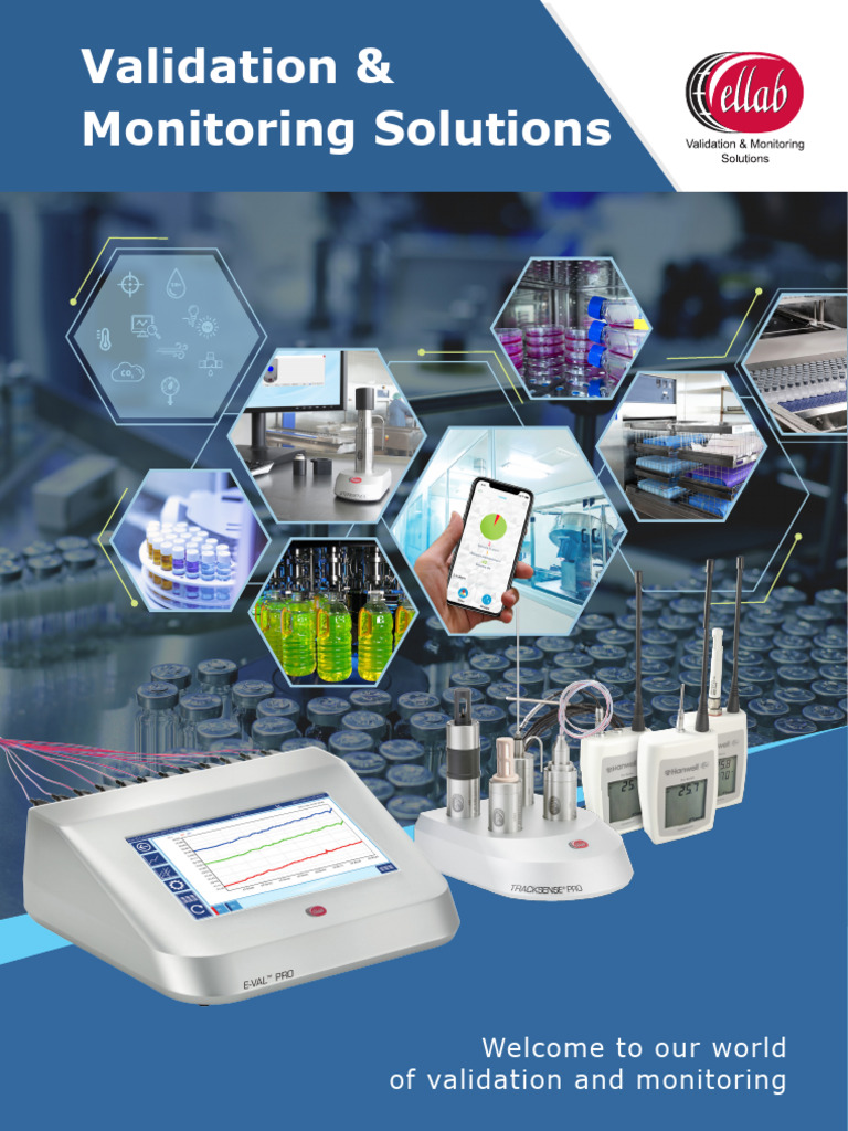 Ellab Validation And Monitoring Solutions Pdf Calibration Metrology