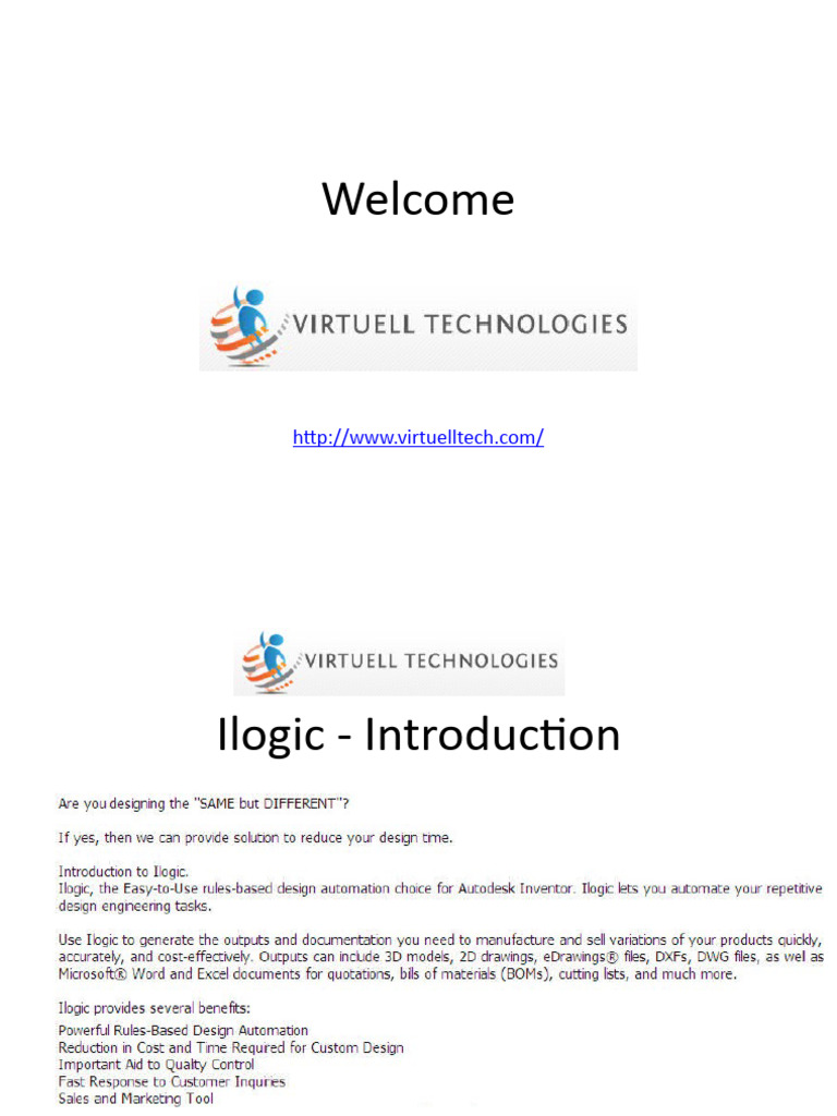 Ilogic Presentation | PDF