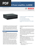 Plena Voice Alarm Controller LBB1990/00 | PDF | Microphone | Amplifier