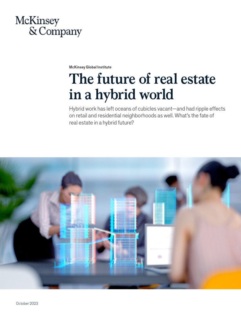 The Future of Real Estate in A Hybrid World | PDF | Retail | Human ...