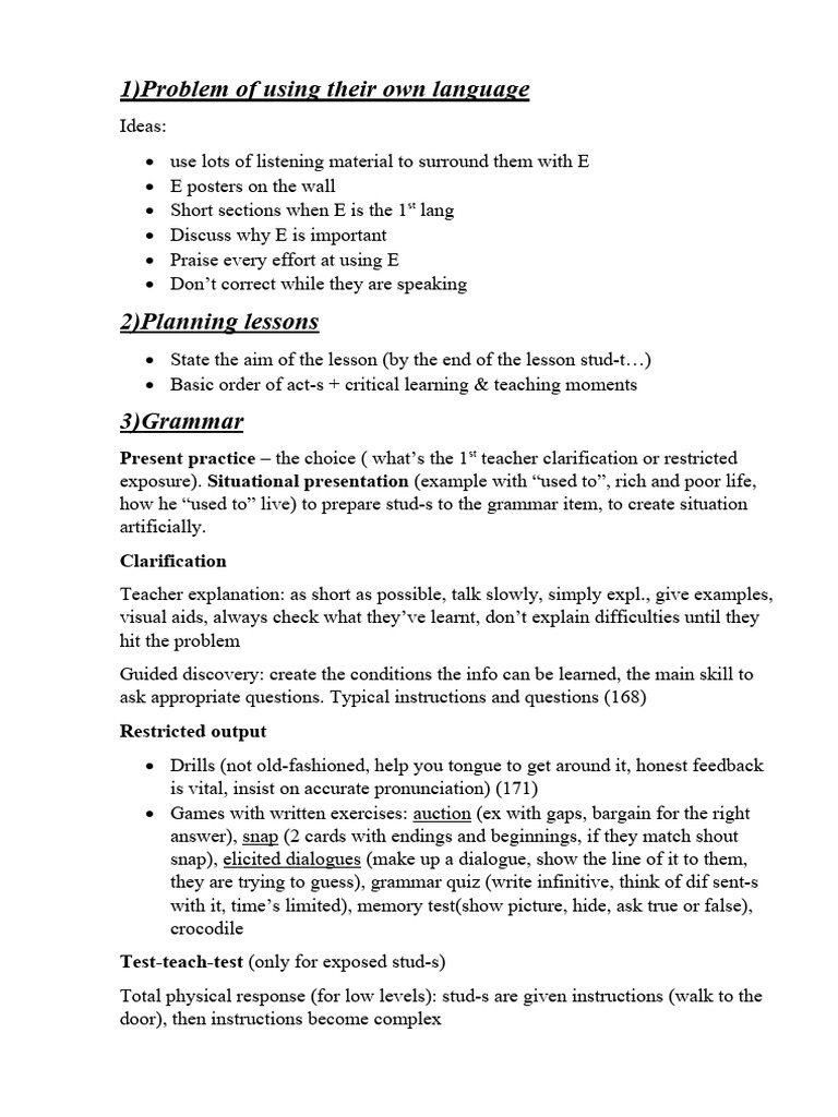 Methodology | PDF | Word | Vocabulary