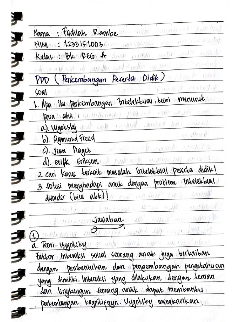 Tugas PPD - Fadillah Rambe | PDF