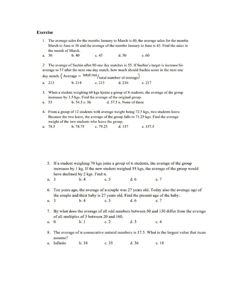 Average Assignment - 1 | PDF