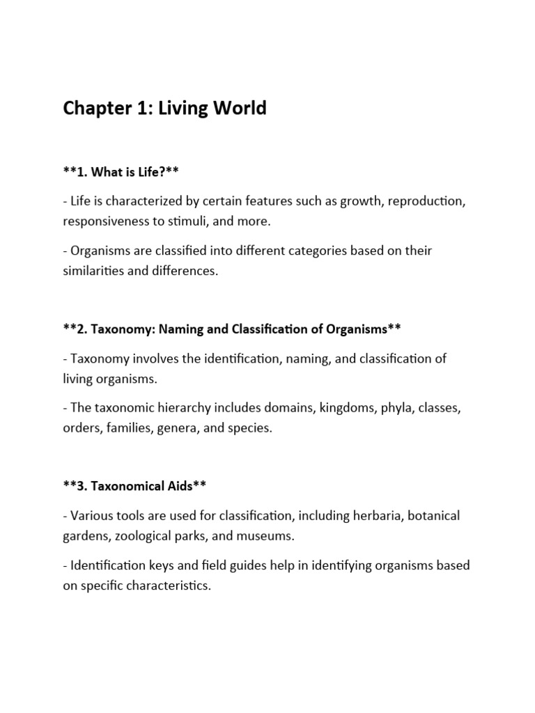 Intro to Biodiversity & Taxonomy | PDF | Taxonomy (Biology) | Biodiversity