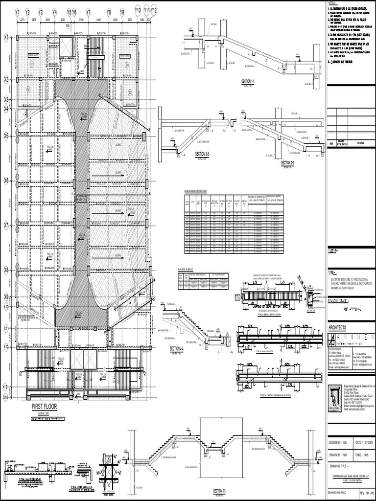 First Floor Framing and Slab Details | PDF