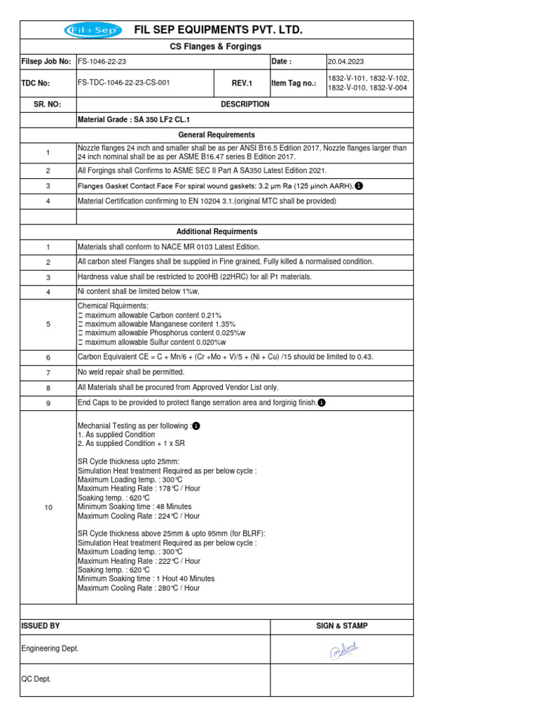 Pages From Fs-1046!22!23-Tdc - r1 LT | PDF | Materials | Mechanical ...