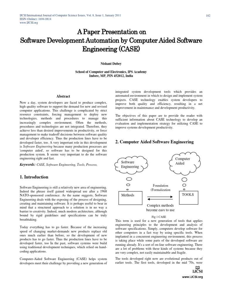 A Paper Presentation On Software Development Autom | PDF