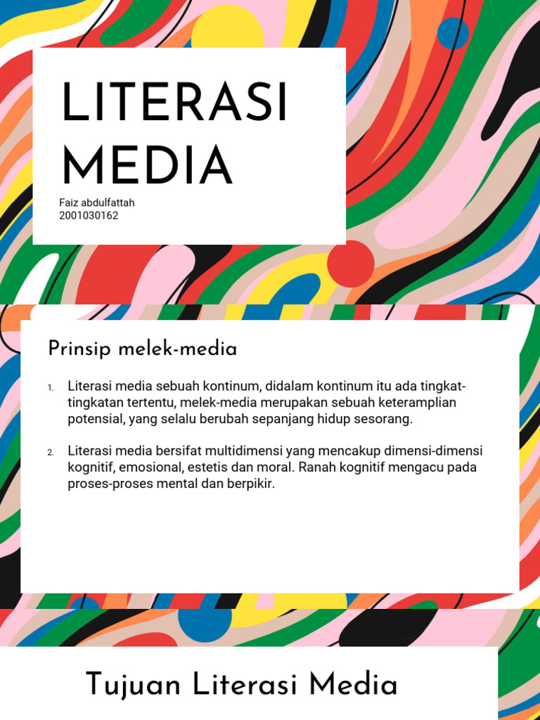 Faiz A Literasi Media | PDF