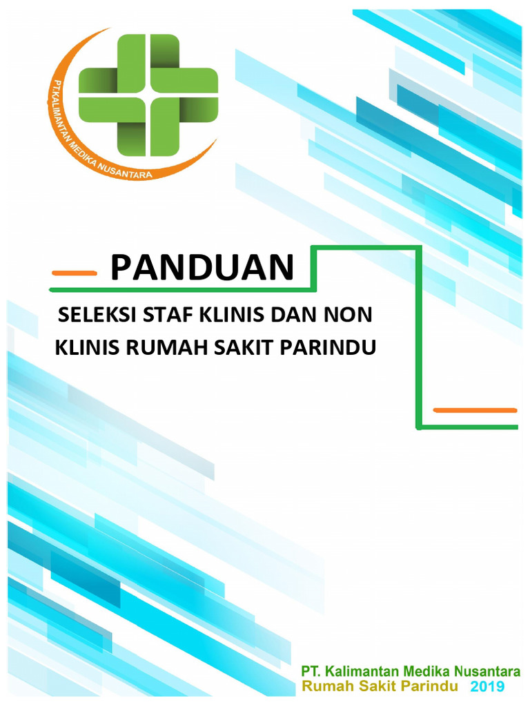 Panduan Penerimaan Staf Klinis Dan Non Klinis RS Parindu | PDF