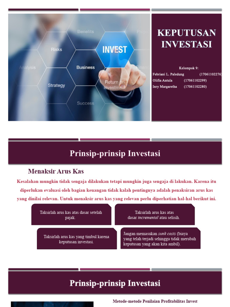 Prinsip dan Metode Investasi Efektif | PDF | Bisnis | Pengelolaan ...