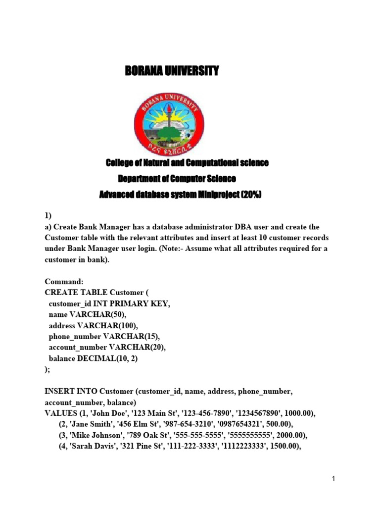 Project | PDF | Computer Data | Data Management Software