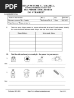 Grade 1 Revision Worksheet Shapes | PDF | Teaching Methods & Materials