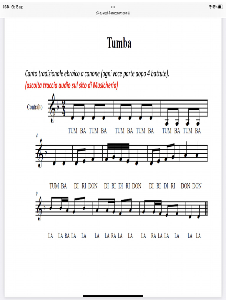 Tumba Canone | PDF