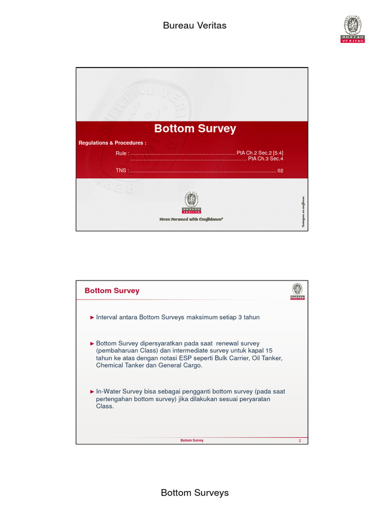 Bottom Surveys - Docking (Indonesia) | PDF | Teknologi & Rekayasa