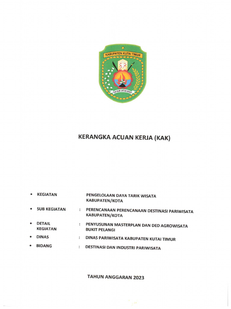 KAK M | PDF | Teknologi & Rekayasa