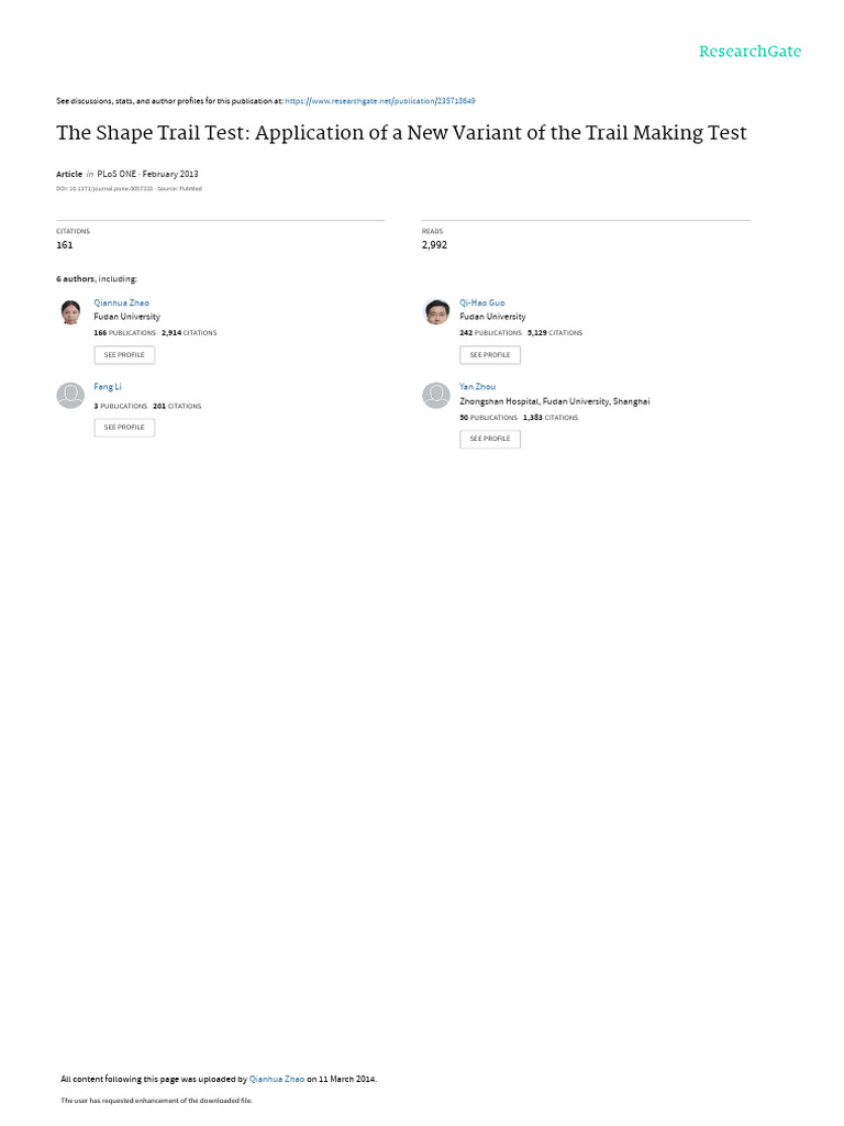 The Shape Trail Test Application of A New Variant | PDF | Receiver ...