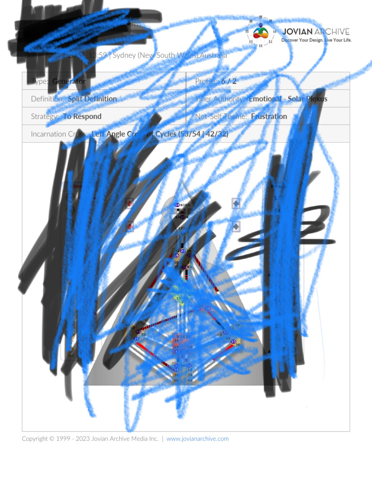 Ryan Mahdavi-Human Design Chart | PDF