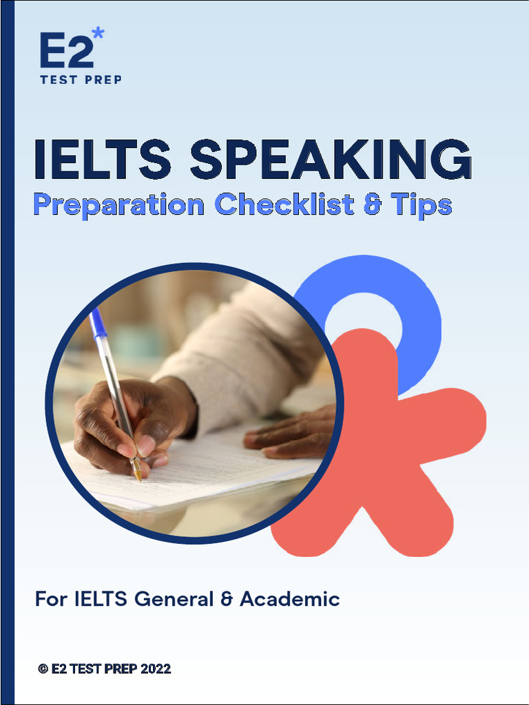 IELTS Speaking Checklist and Tips | PDF | English Language | Vocabulary