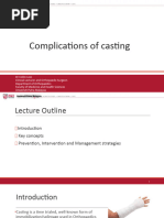 Care Guidelines for Cast Patients | PDF | Ischemia | Diseases And Disorders