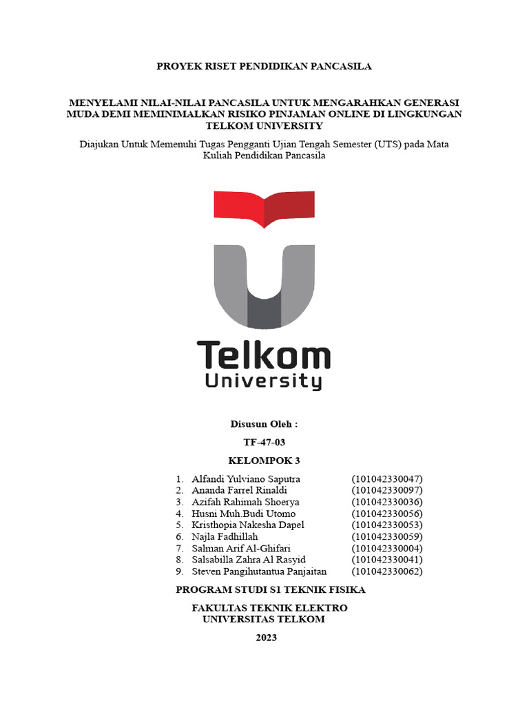 Proyek Riset Pancasila | PDF | Ilmu Sosial | Komputer