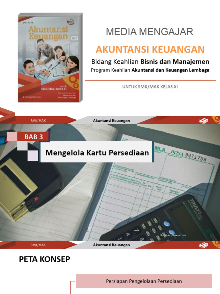 XI-STD Bab 3 Akuntansi Keuangan (Mengelola Kartu Persediaan) | PDF