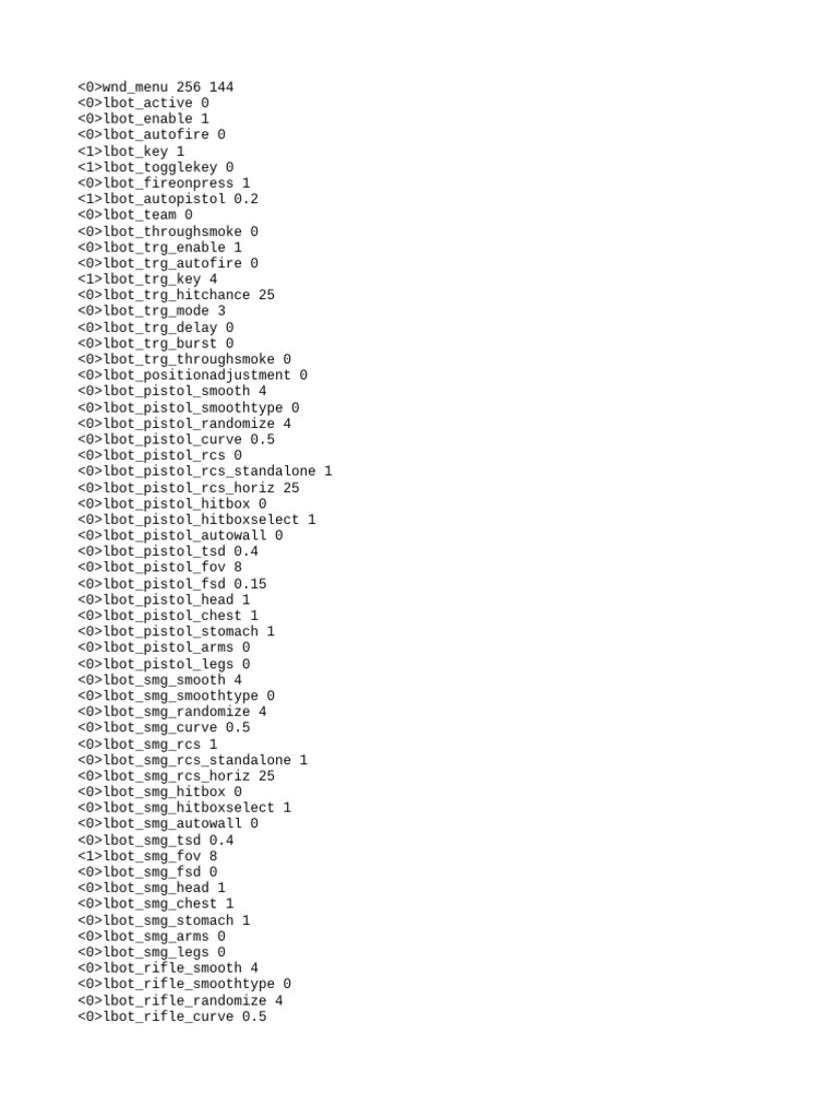 Aimware Scout Hs CFG - ) | PDF
