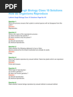 Class 10 - Reproduction | PDF | Reproduction | Sexual Reproduction