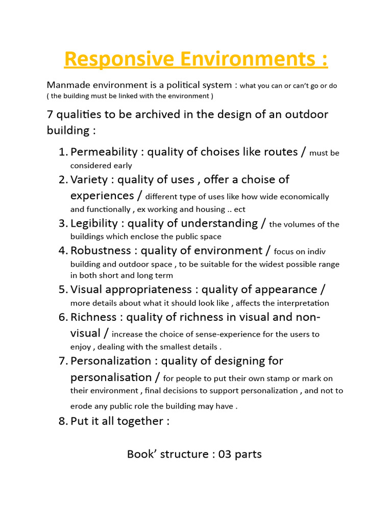 Responsive Environments | PDF