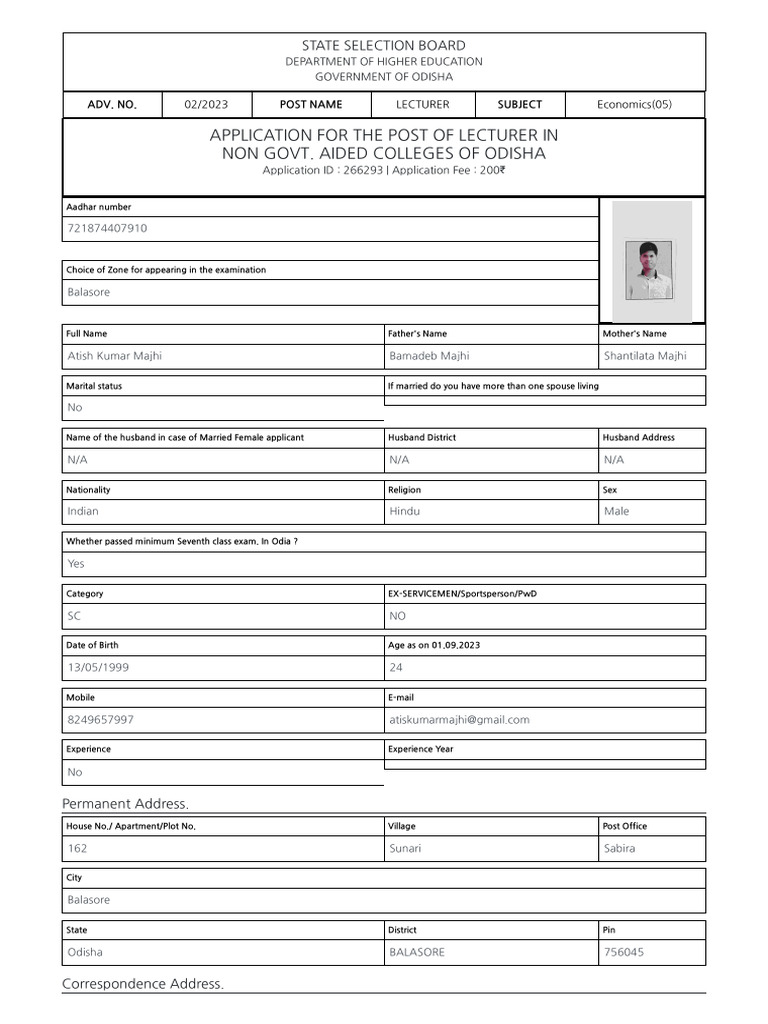 State Selection Board - Government of Odisha | PDF | Justice | Crime ...