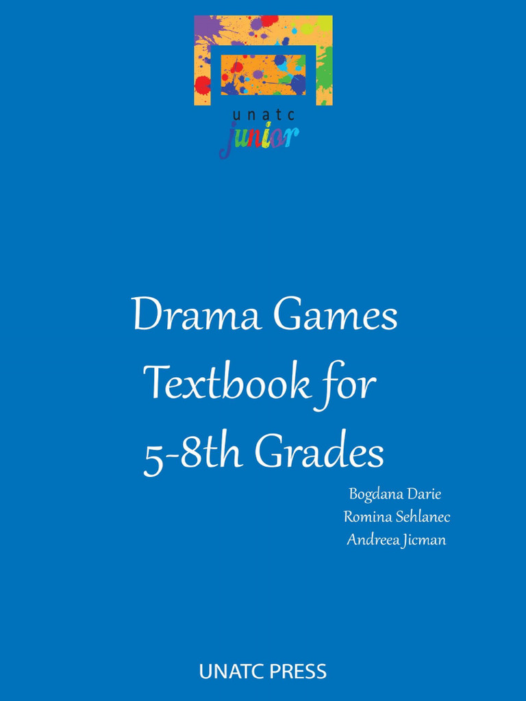 Drama Games Textbook 5-8th | PDF | Theatre | Shape