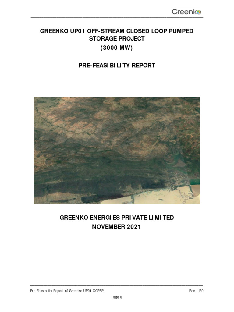 Greenko UP01 Pumped Storage Project | PDF | Electric Power Transmission ...