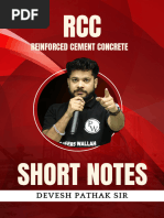 Formulas For RCC | PDF | Beam (Structure) | Prestressed Concrete