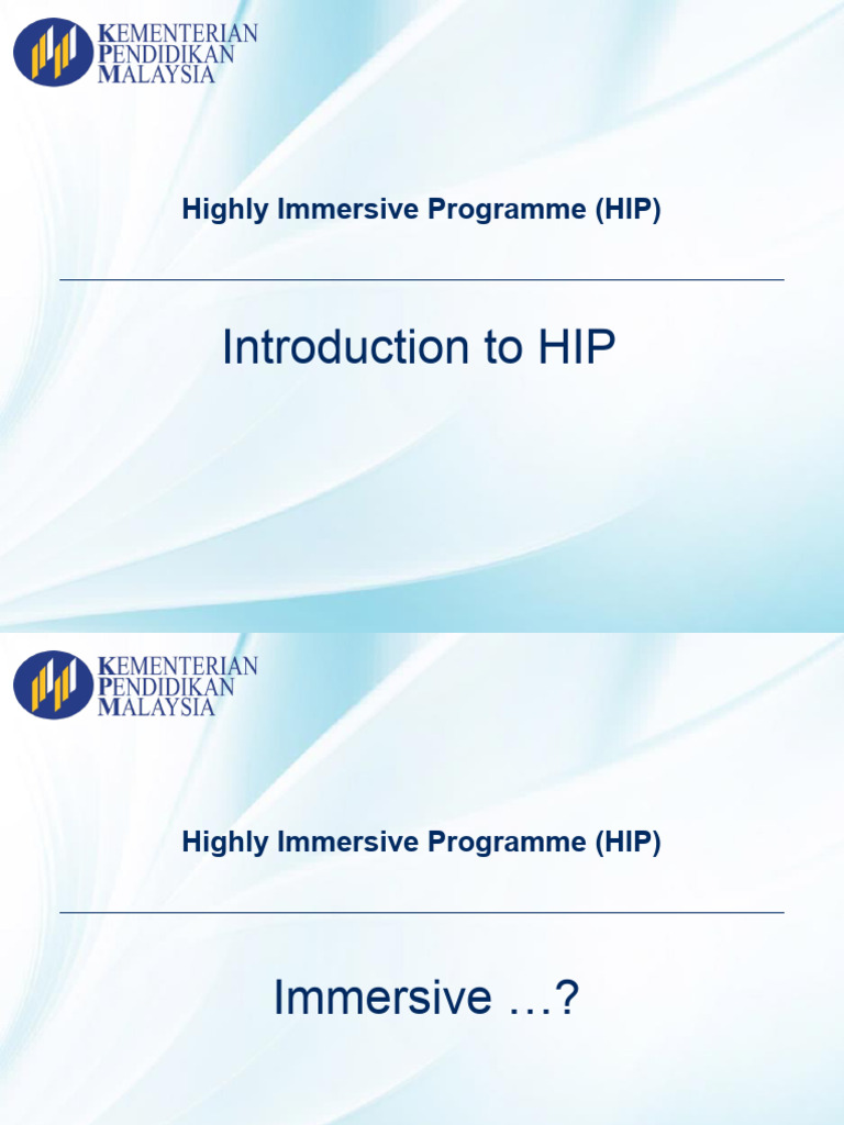 HIP Presentation | PDF | Teachers | Learning