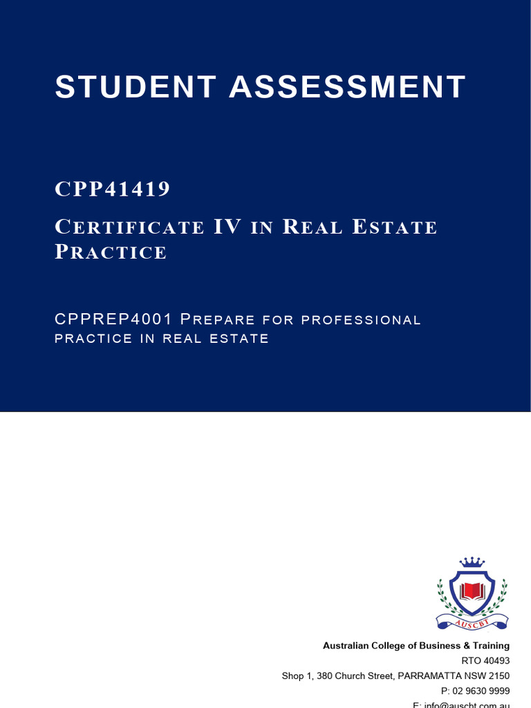 Professional Practice - Student Assessment V1.2 | PDF | Discrimination ...