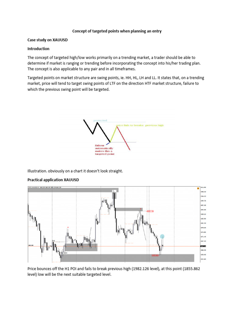 Target Points Strategy for XAUUSD Trading | PDF