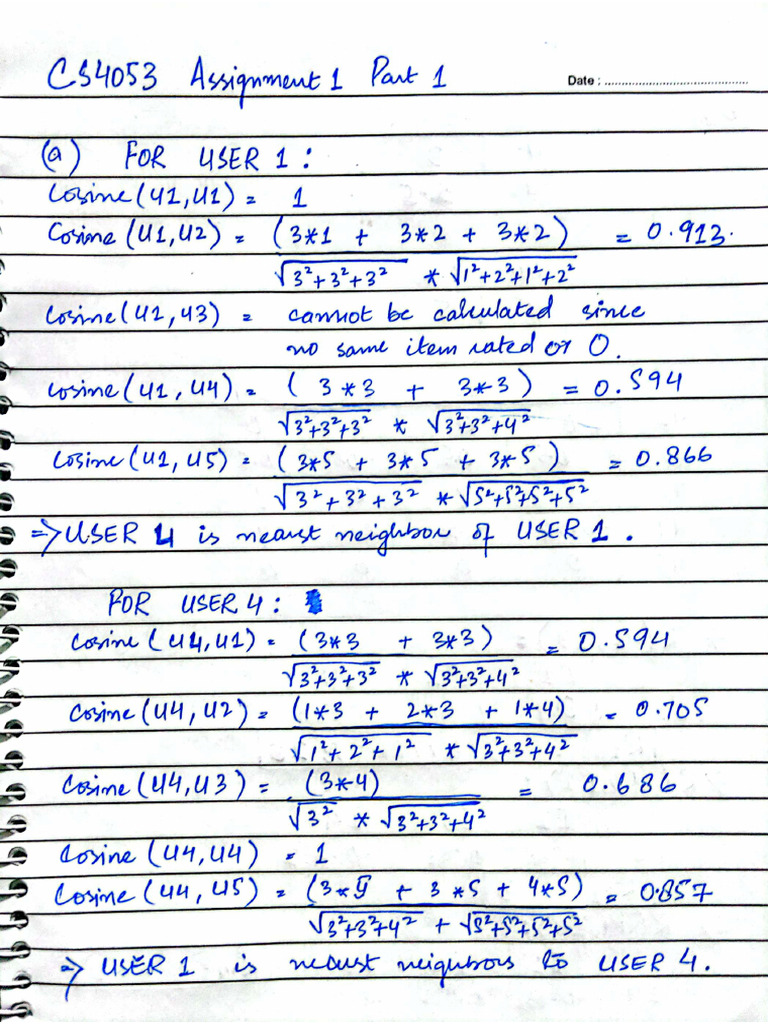 CS4053 Assignment 1 Part 1 | PDF